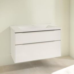 Villeroy & Boch Villeroy & Boch Subway 3.0 Schrank mit Waschtisch, 2 Ausz&uuml;ge, 4A70A3RW+C57000VE,