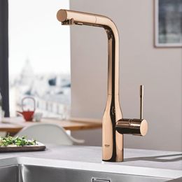 Grohe Essence K&uuml;chenarmatur, ausziehbar, schwenkbar, 30270DA0,