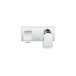 Duravit Fertigmontageset Tulum UP-Waschtisch-Einhebelmischer, Ausladung 171mm, chrom (TU1070004010)