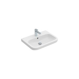 Villeroy & Boch V&B Waschtisch Architectura 65x47cm, wei&szlig;, 1 Hahnloch, mit &Uuml;berlauf ; Villeroy & Boch (4188KG01)