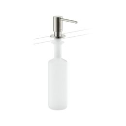 Hansgrohe Sp&uuml;lmittelspender EB-Version, Ausl. 91mm, Edelstahl-Optik (42818800)