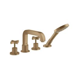 Hansgrohe Fertigmontageset Axor Citterio 4-L-Fliese-Ar, m KrG, Ros, brush. bron (39453140)