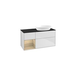 Villeroy & Boch V&B Waschtischunterschrank Wandbeleuchtung Finion 120cm, Pl bla m, Reg Oa ven, wh. m Lac ; Villeroy & Boch (GA42PCMT)