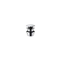 Hansgrohe Push-Open-Ablaufgarnitur f WT- und Bidetmischer, brushed nickel (51300820)