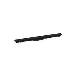 Hansgrohe RainDrain Match + Duschrinne 800mm, mattschwarz, Fertigset (56215670)