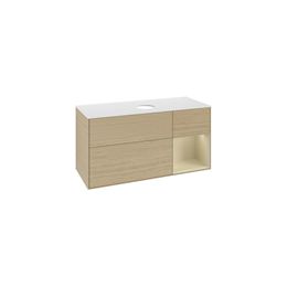 Villeroy & Boch V&B Waschtischunterschrank Finion 120cm, Pl wh. m, Reg si Gr m Lac, Oa ven ; Villeroy & Boch (FA71HJPC)