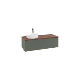 Villeroy & Boch V&B Waschtischunterschrank mit Frontstruktur, mit Beleuchtung Antao 120x36x50cm, HL, WBP w wa, le gre. m Lac ; Villeroy & Boch (L33152HL)