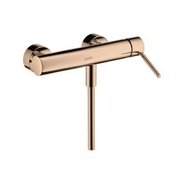 Hansgrohe Brause-Einhebelmischer Axor Starck AP, m Pin-Griff, 1 Verbr., pol. red gold (10611300)