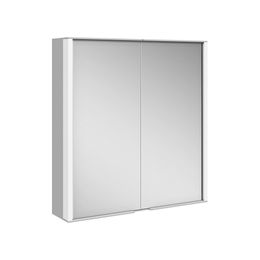 KEUCO Spiegelschrank Royal Match si-elox, 650x700x160mm, 2x Dreht&uuml;ren (12801171301)