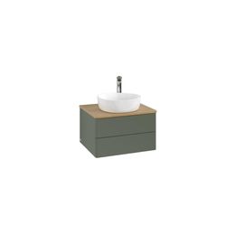 Villeroy & Boch V&B Waschtischunterschrank ohne Frontstruktur Antao 60x36x50cm, HL, WBP hon. Oa, le g. m Lac ; Villeroy & Boch (K18051HL)