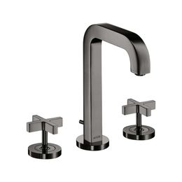 Hansgrohe 3-Loch-Waschtischarmatur 170 Axor Citterio m A 140mm, Kreuz, ZugstAblGar, Ros, po b (39133330)