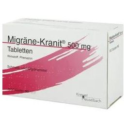 HERMES Arzneimittel Migr&auml;ne-Kranit 500mg Tabletten 100 ST