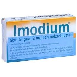 EurimPharm Arzneimittel Imodium Akut Lingual 12 ST