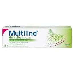 STADA Multilind Heilsalbe mit Nystatin U. Zinkoxid 25 G