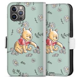 DeinDesign iPhone 12 Pro Handy Klapph&uuml;lle Handyh&uuml;lle aus Kunst Leder wei&szlig; Flip Case Disney Winnie The Pooh Official Licensed Product Sideflip mit Lasche