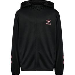 Hummel Sportsweatjacke Jungen Gr&ouml;&szlig;e 164 schwarz