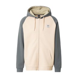 Iriedaily Sweatjacke 'De College 2' Herren Gr&ouml;&szlig;e XS ecru / basaltgrau