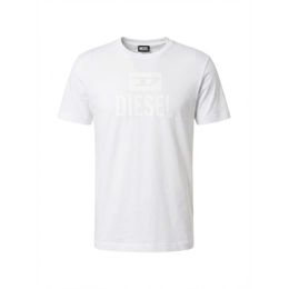 Diesel Shirt 'T-Diego Tone On Tone' Herren Gr&ouml;&szlig;e L wei&szlig;