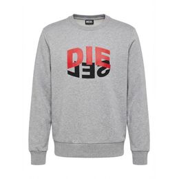 Diesel Pullover 'S-GIRK-N80' Herren Gr&ouml;&szlig;e M grau