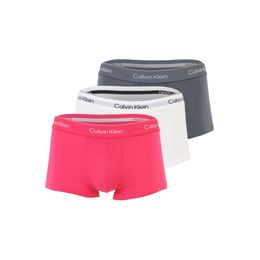 Calvin Klein Underwear Trunk Herren Gr&ouml;&szlig;e XXXL grau / pink / wei&szlig;