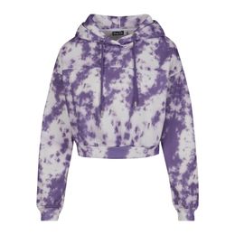Thug Life Sweatshirt 'Dystopia' Damen Gr&ouml;&szlig;e M lavendel / wei&szlig;