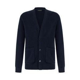 Boggi Milano Strickjacke 'B Sustainable' Herren Gr&ouml;&szlig;e XL navy
