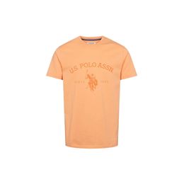 U.S. Polo Assn. T-shirt 'UWMaise' Herren Gr&ouml;&szlig;e XXL hellorange
