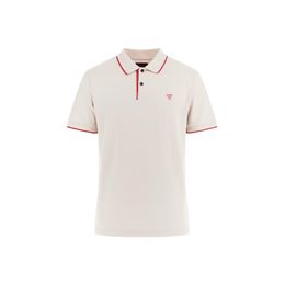 Guess Poloshirt Herren Gr&ouml;&szlig;e XS creme / rot