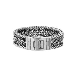 Kuzzoi Armband Herren Gr&ouml;&szlig;e 19 silber