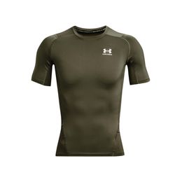 Under Armour Funktionsshirt Herren Gr&ouml;&szlig;e M oliv / wei&szlig;