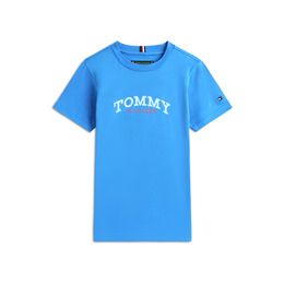 Tommy Hilfiger Set Jungen Gr&ouml;&szlig;e 116 azur / grenadine / wei&szlig;meliert
