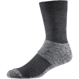 Rohner Fibre Tech Socken - grau - Gr. 4 - Wolle/Polyamid/Polyester