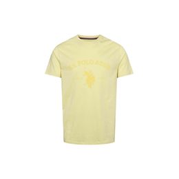 U.S. Polo Assn. T-shirt 'UWMaggi' Herren Gr&ouml;&szlig;e XL pastellgelb / hellgelb