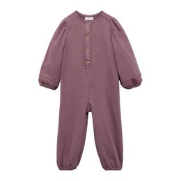 Mango Kids Overall 'Monkey' M&auml;dchen Gr&ouml;&szlig;e 98 pflaume