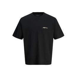 Jack & Jones Jack & Jones T-Shirt 'JORIslington' Herren Gr&ouml;&szlig;e M hummer / schwarz / wei&szlig;