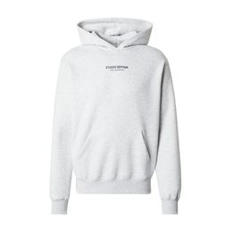 Alpha Industries Hoodie 'Studio Edition' Herren Gr&ouml;&szlig;e M hellgrau / brombeer / schwarz