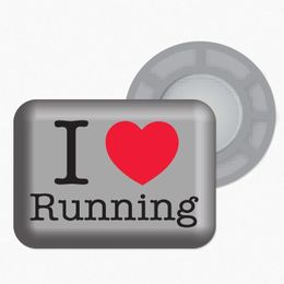 BibBits Magnetische Startnummernhalter I Love Running