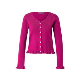 ABOUT YOU Strickjacke 'Betty' Damen Gr&ouml;&szlig;e L beere