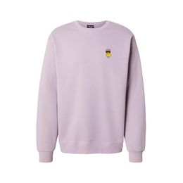 Iriedaily Sweatshirt 'Lazy Sunny Day' Herren Gr&ouml;&szlig;e XL gelb / mauve / schwarz