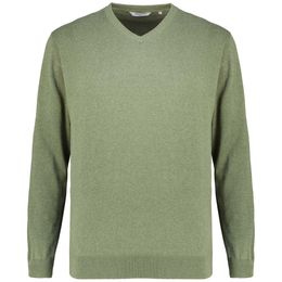 Herren Gro&szlig;e Gr&ouml;&szlig;en | Pfundskerl Pullover aus reiner Baumwolle Farbe oliv Gr&ouml;&szlig;e: 3XL