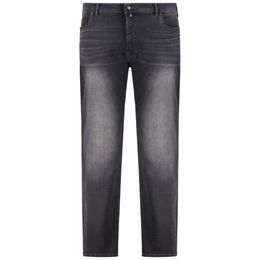 Gro&szlig;e Gr&ouml;&szlig;en Pierre Cardin Stretch-Jeans "Lyon", Slim Fit Farbe schwarz Gr&ouml;&szlig;e: 68