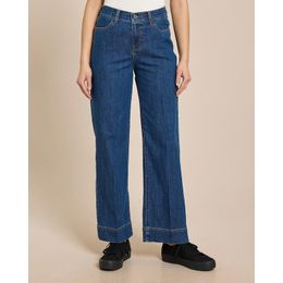 Fiora Blue Hose als Marlene aus Jeansstoff