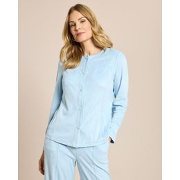 Couture Line Blusenshirt Velourslederimitat