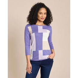 Helena Vera Pullover mit grafischem Strickmuster
