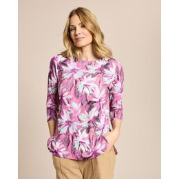 Couture Line Shirt mit Blumendruck