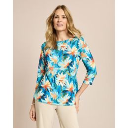 Couture Line Shirt mit Blumendruck