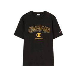 Champion Authentic Athletic Apparel T-Shirt Herren Gr&ouml;&szlig;e M gelb / grau / schwarz