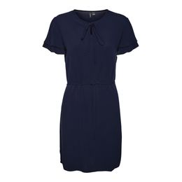 V&eacute;ro Moda Vero Moda Kleid 'CECILIA' Damen Gr&ouml;&szlig;e 34 navy Winterkleid