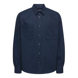 Only & Sons Only & Sons Hemd 'ONSAlp' Herren Gr&ouml;&szlig;e M navy