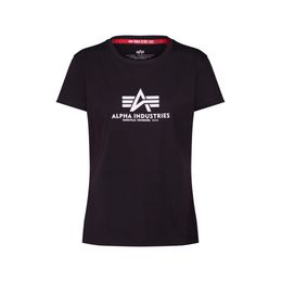 Alpha Industries T-Shirt Damen Gr&ouml;&szlig;e L schwarz / wei&szlig;